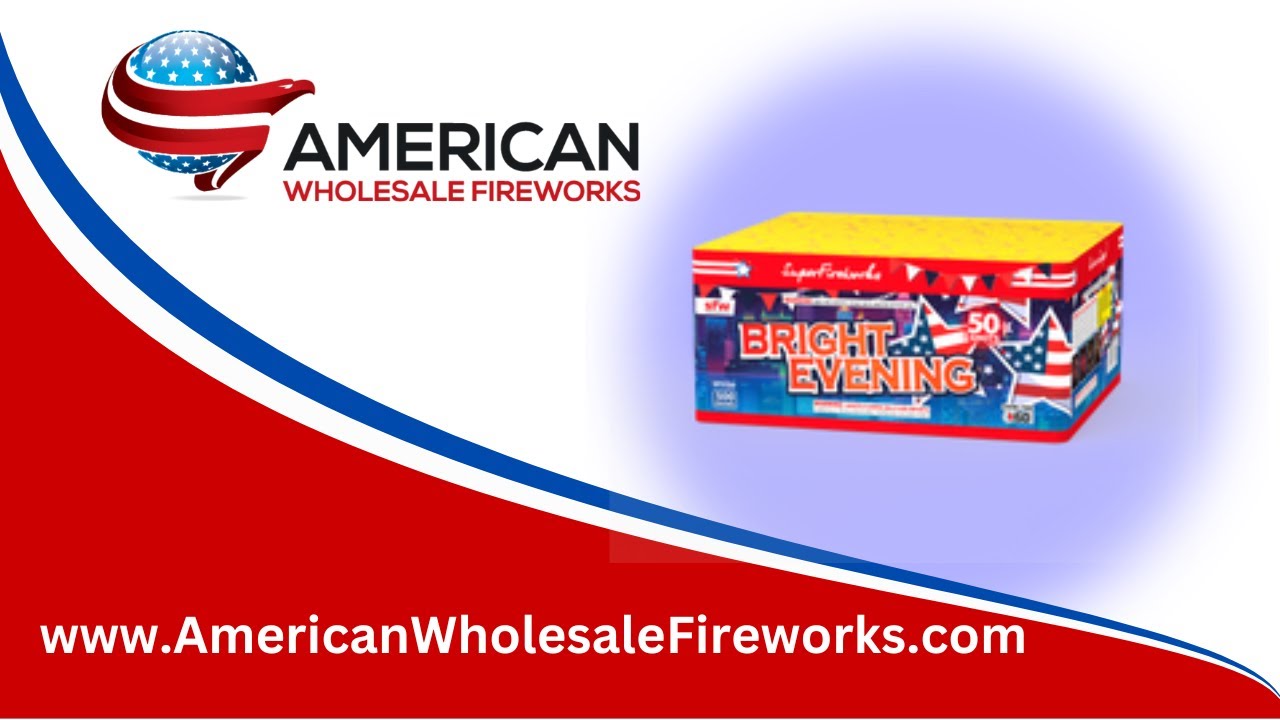 Bright Evening - Super Fireworks ... Available at American Wholesale ...