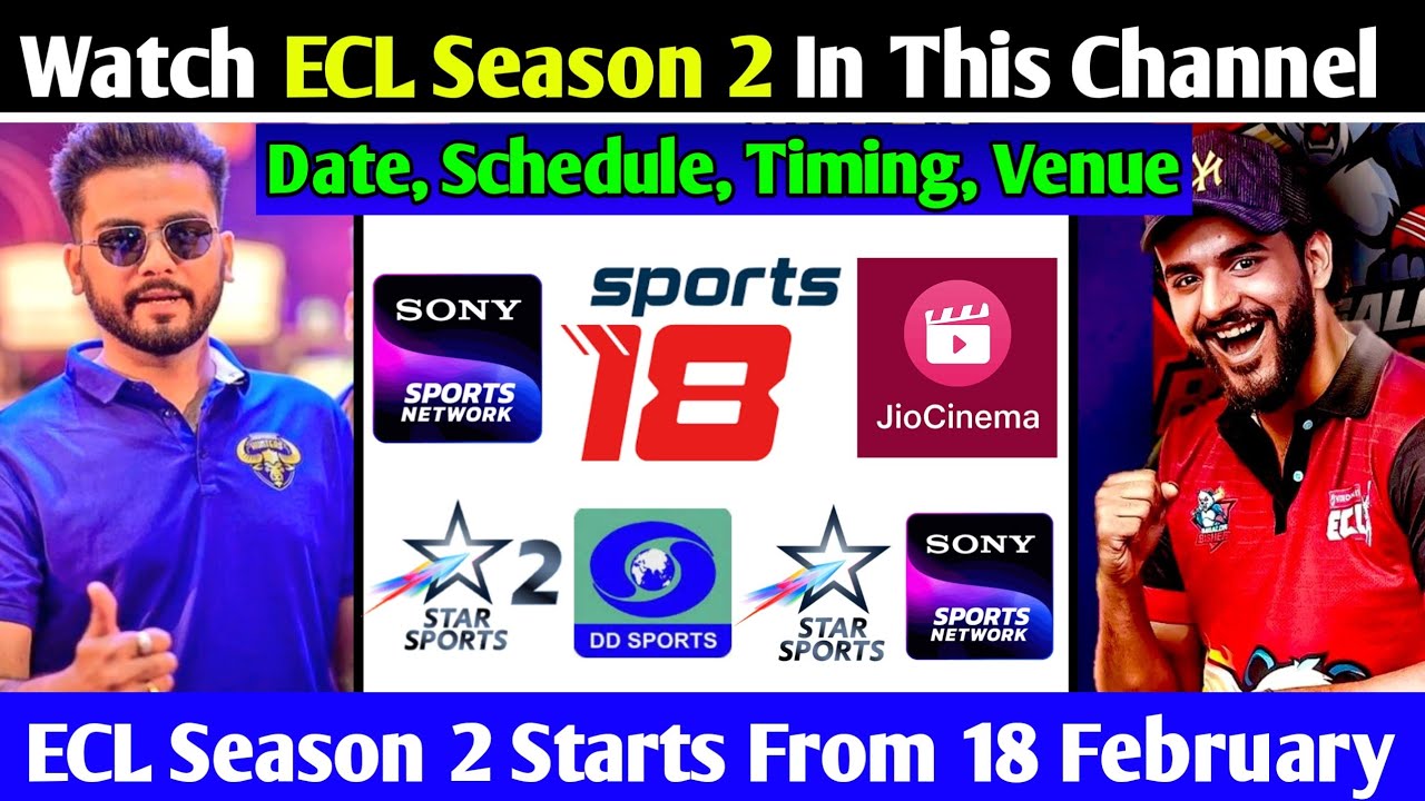 ECL Season 2 Starting Date | ECL Season 2 Date, Time, Venue, Schedule ...