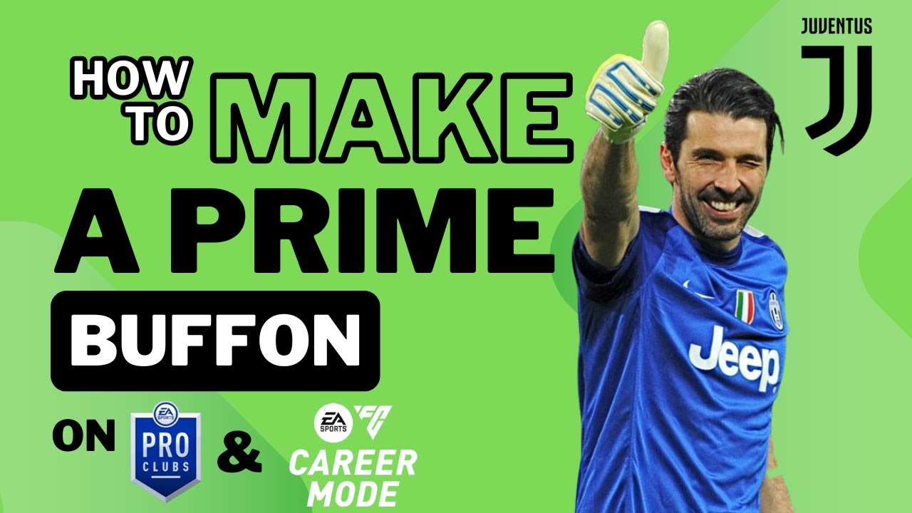 HOW TO MAKE A PRIME BUFFON IN CAREER MODE - YouTube