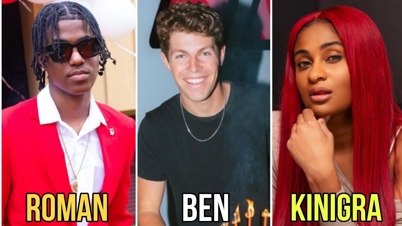 Ben Azelart vs Kinigra Deon vs Roman Too Lit |Lifestyle Comparison 2023 ...