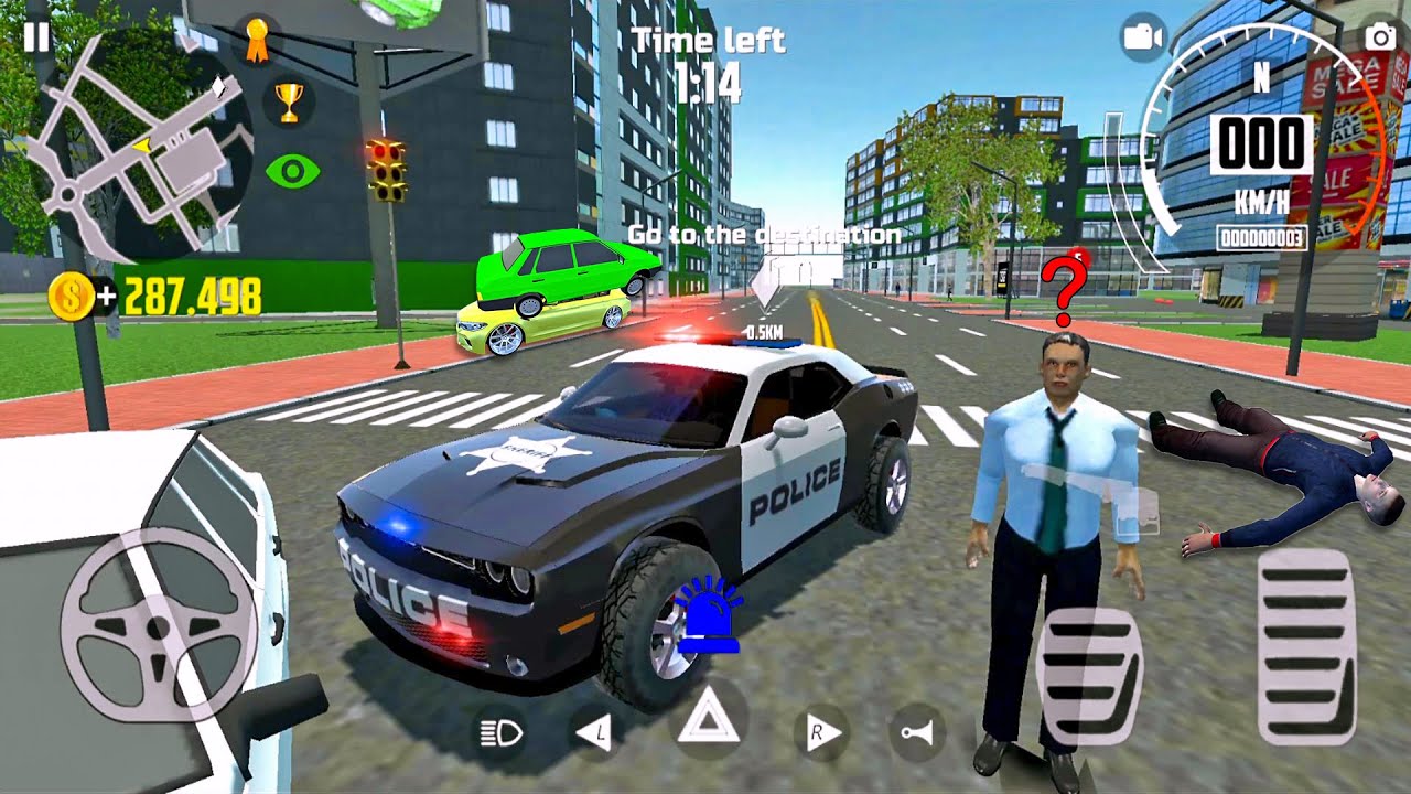 Car Simulator 2 #23 Police Chase! - Car Games Android gameplay - YouTube