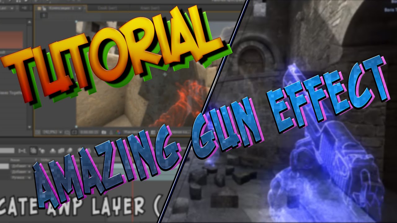 AFTER EFFECTS TUTORIAL | HOW TO CREATE AMAZING GUN EFFECT - YouTube