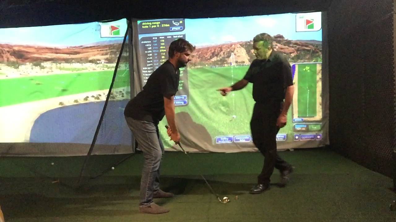 Setup in the Golf Swing - Demonstrated by Sam Letourneau Golftec - YouTube