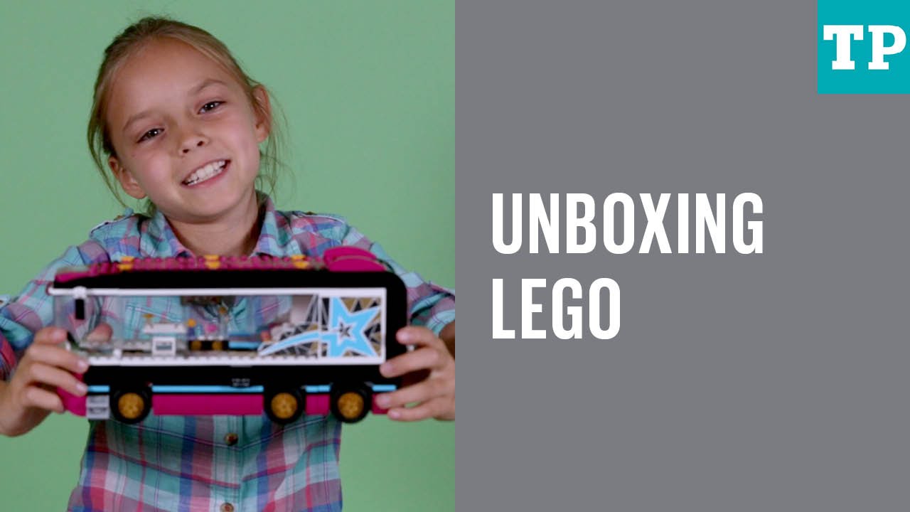 Lego Friends Pop Star Tour Bus: Unboxing and review - YouTube