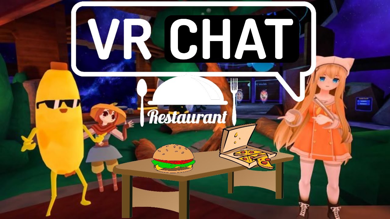 Working at a restaurant in VR chat (Funny moments) - YouTube