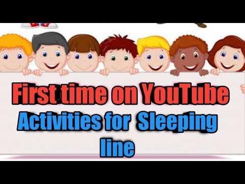 worksheet for nursery class sleeping line लिखना कैसे सिखाएं - YouTube