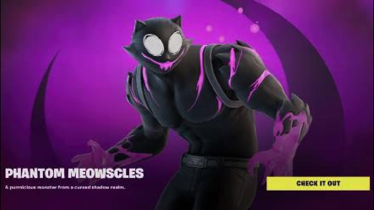 Fortnite Item Shop October 18, 2023 - Phantom Meowscles is Here - YouTube