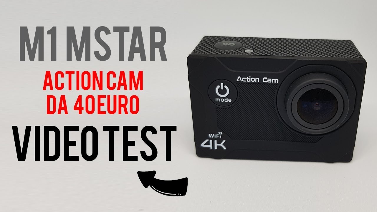 M1 Mstar Action Cam - Test Video di una videocamera sportiva da 40 ...