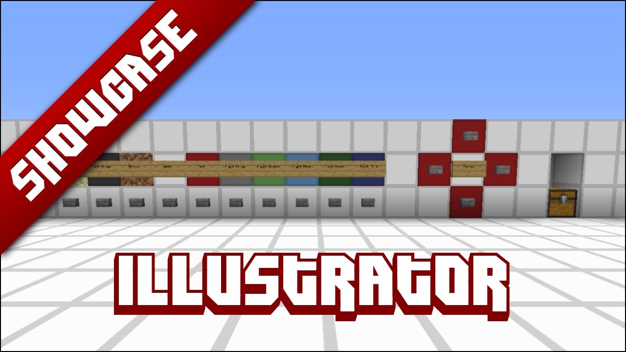 Minecraft Showcase - Illustrator - YouTube