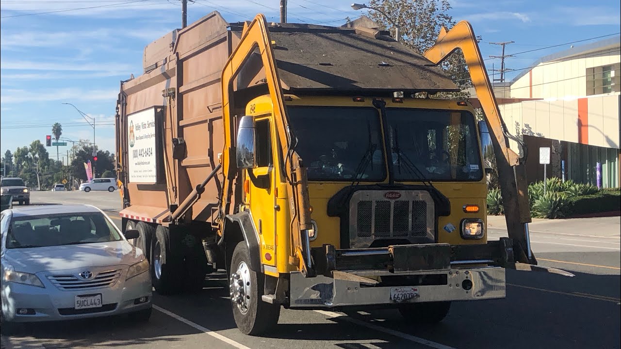 Valley Vista Services Peterbilt 520 FF Gomez Front Loader 242 - YouTube