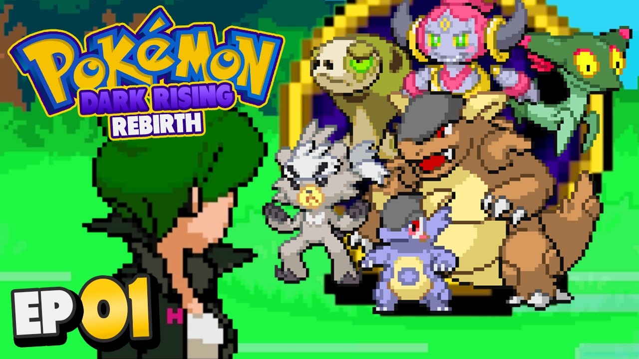 Pokemon Dark Rising Rebirth Part 1 NEW DARK RISING ROM HACK! WE BACK ...