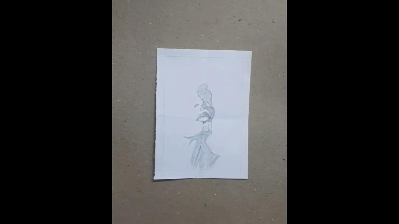 How to draw slight sketch || Pencil shade sketch - YouTube