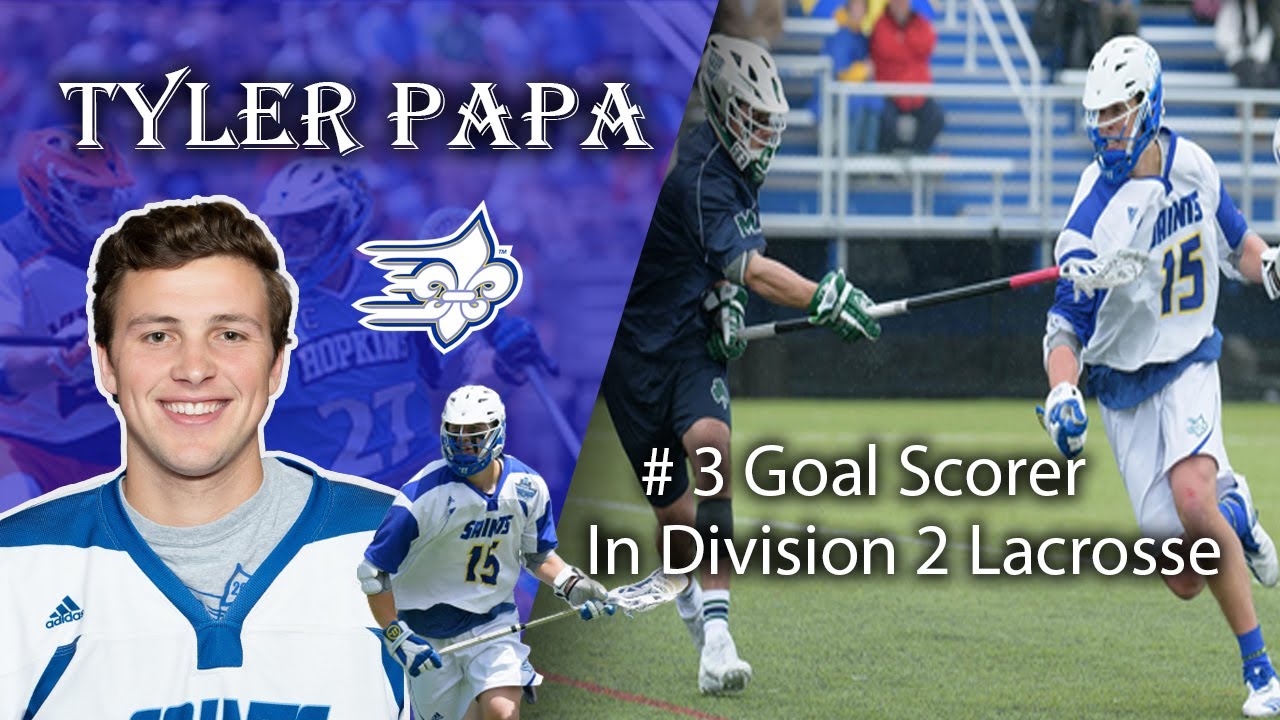 Tyler Papa ( 3 Goal Scorer In Division 2 Lacrosse ) - Tyler Papa Goal ...