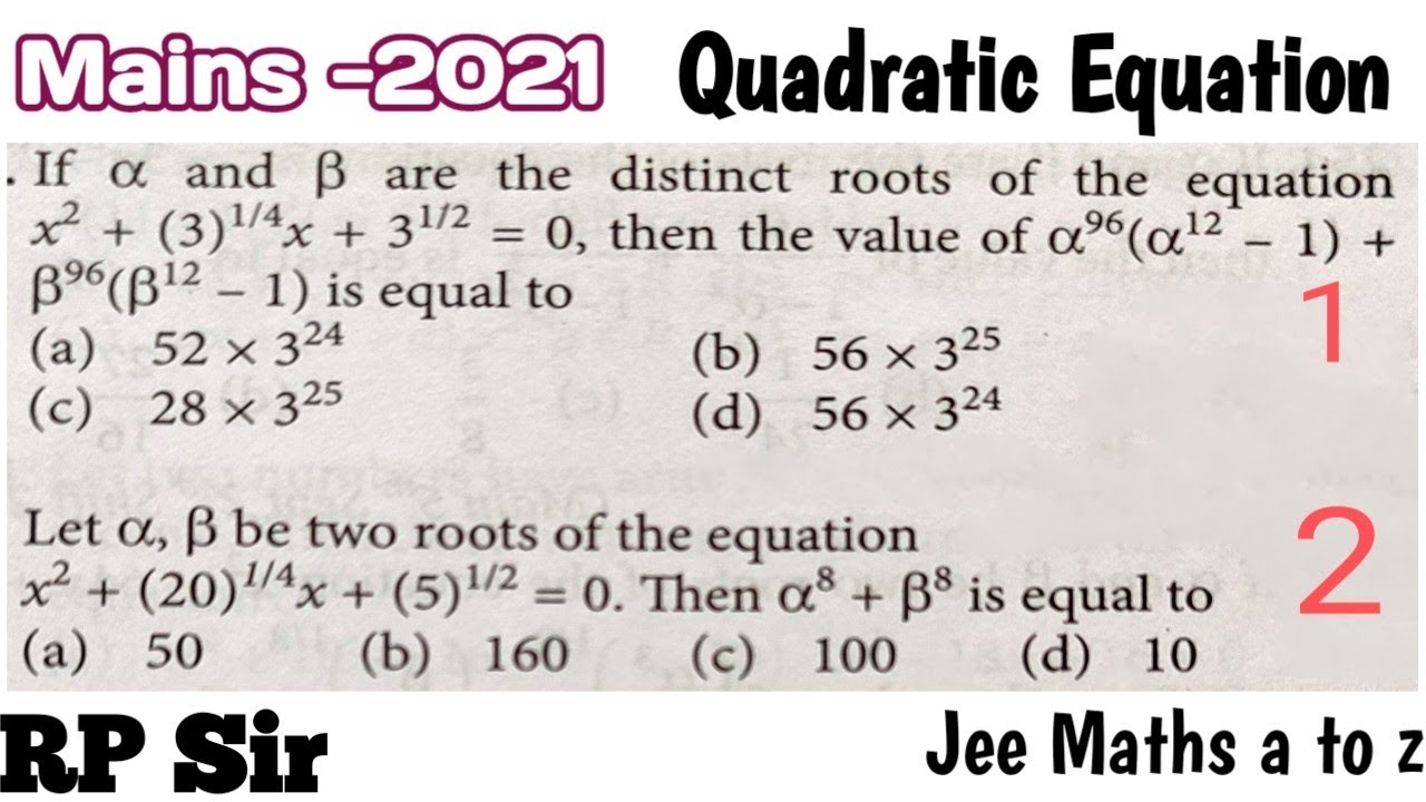 If Alpha And Beta Are The Distinct Roots Of The Equation X 2 3 1 4x 3 1 if-alpha-and-beta-are-the-distinct-roots-of-the-equation-x-2-3-1-4x-3-1