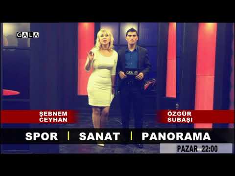 ÖZGÜR SUBAŞI GENÇ BAŞKAN VE ŞEBNEM CEYHAN SANATÇI GALA TV DE