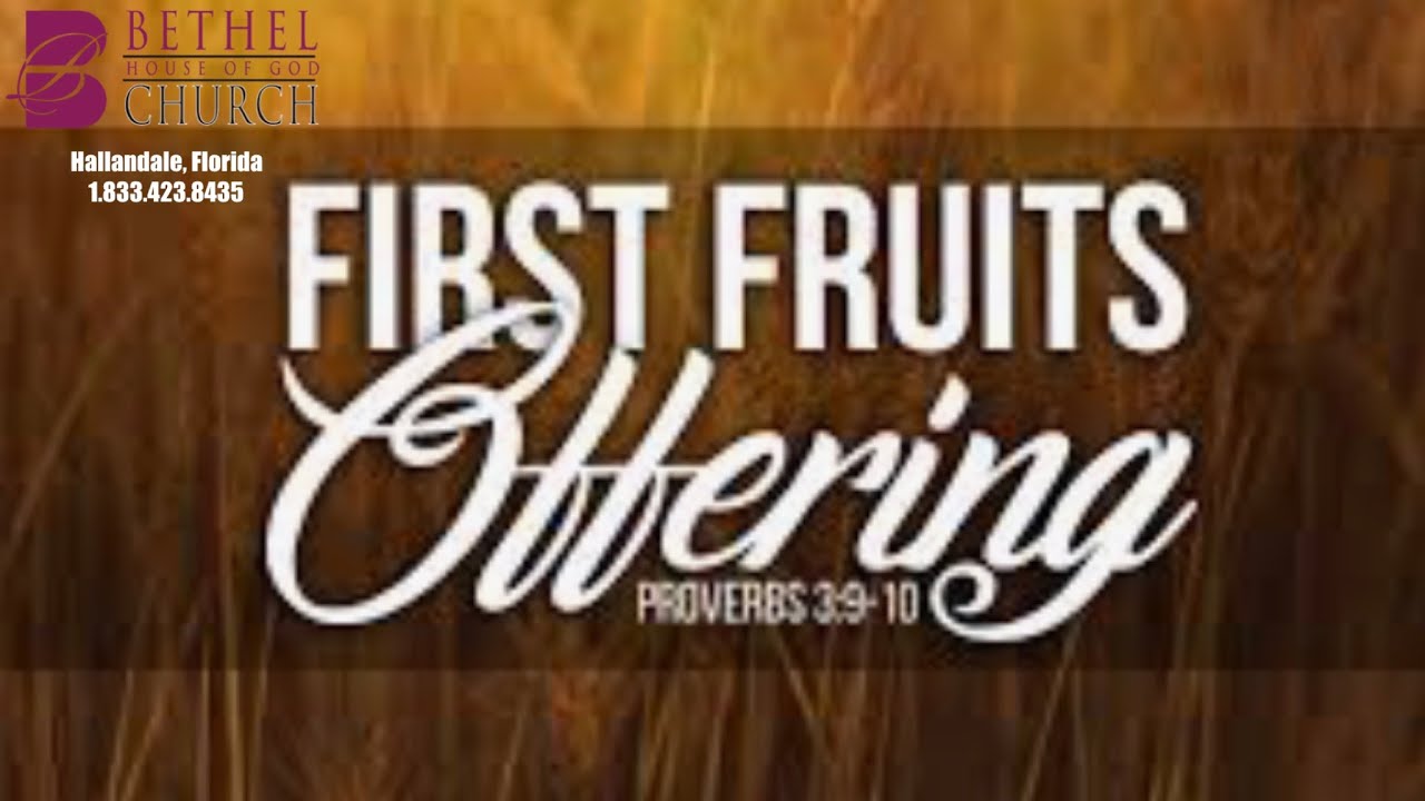 "Jesus" the 1st Fruit Wave Offering to Pentecost - YouTube