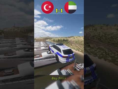 Dubai Polis Arabası BUGATTI vs Türk Polis Arabası Efsane Kapışma! 🚔🔥