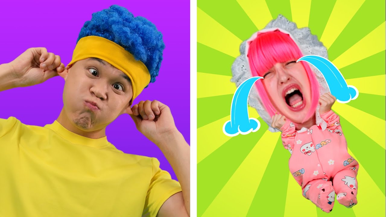 Cha-Cha, Chiky & Boom-Boom's Day with Baby Lya-Lya | D Billions Kids ...