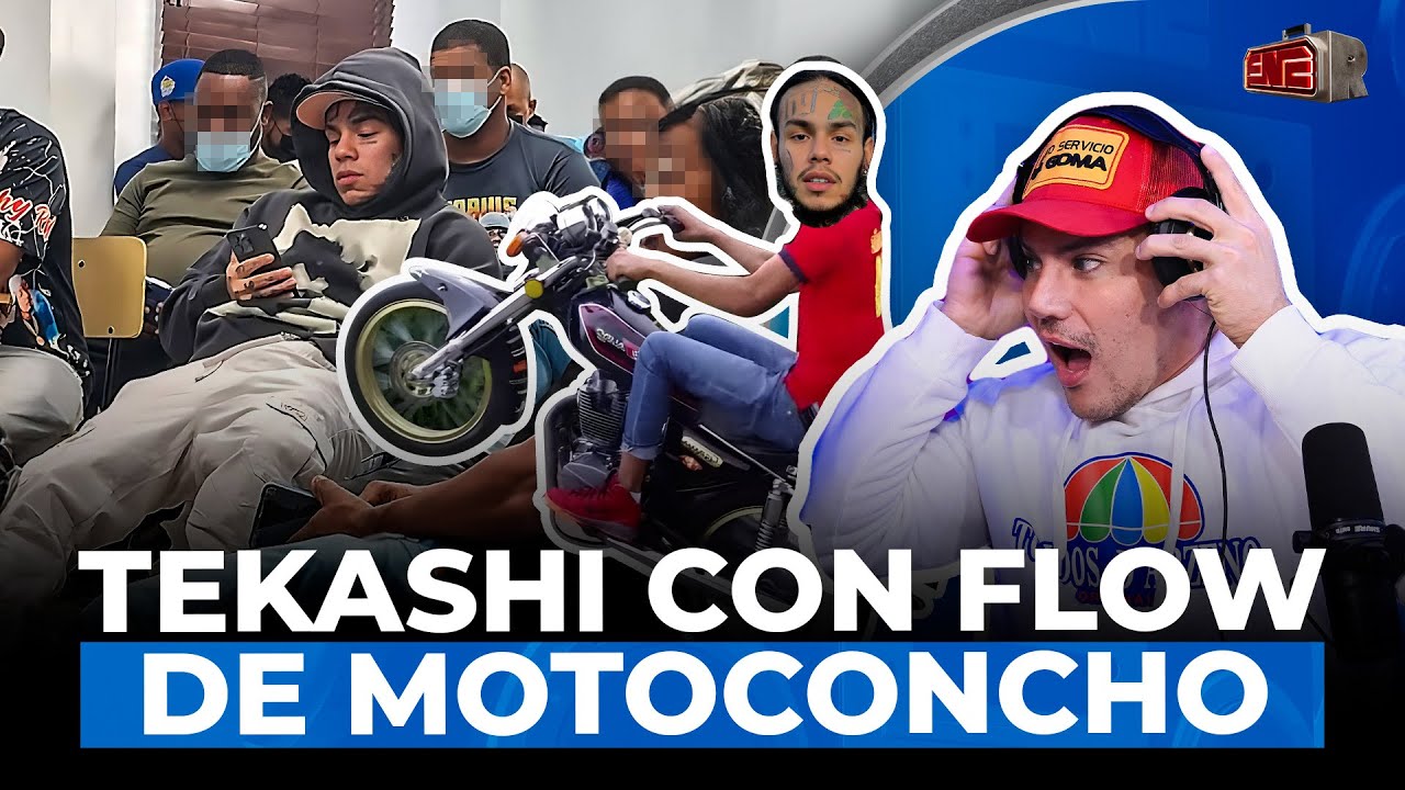 TEKASHI CAPTADO CON FLOW DE MOTOCONCHO EN CHARLA CONDUCTUAL - YouTube