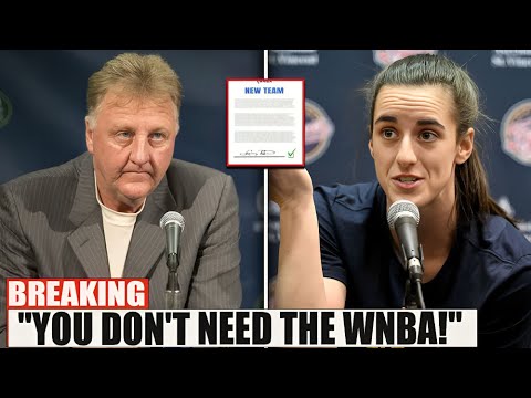 2 MINUTES AGO Larry Bird OFFERS Caitlin Clark HerOWN TEAM After WNBA ...
