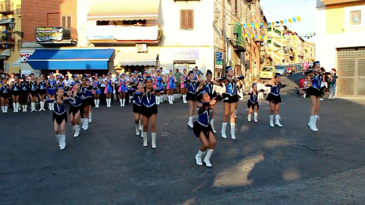 Majorettes Pomezia Diamond - 24.06.2017 - Faleria (VT) - YouTube