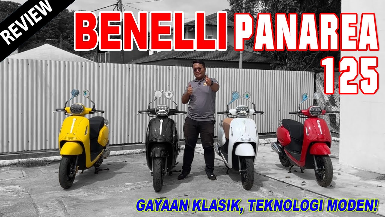 BENELLI PANAREA 125CC - Gayaan Klasik! | Malaysia Review - YouTube