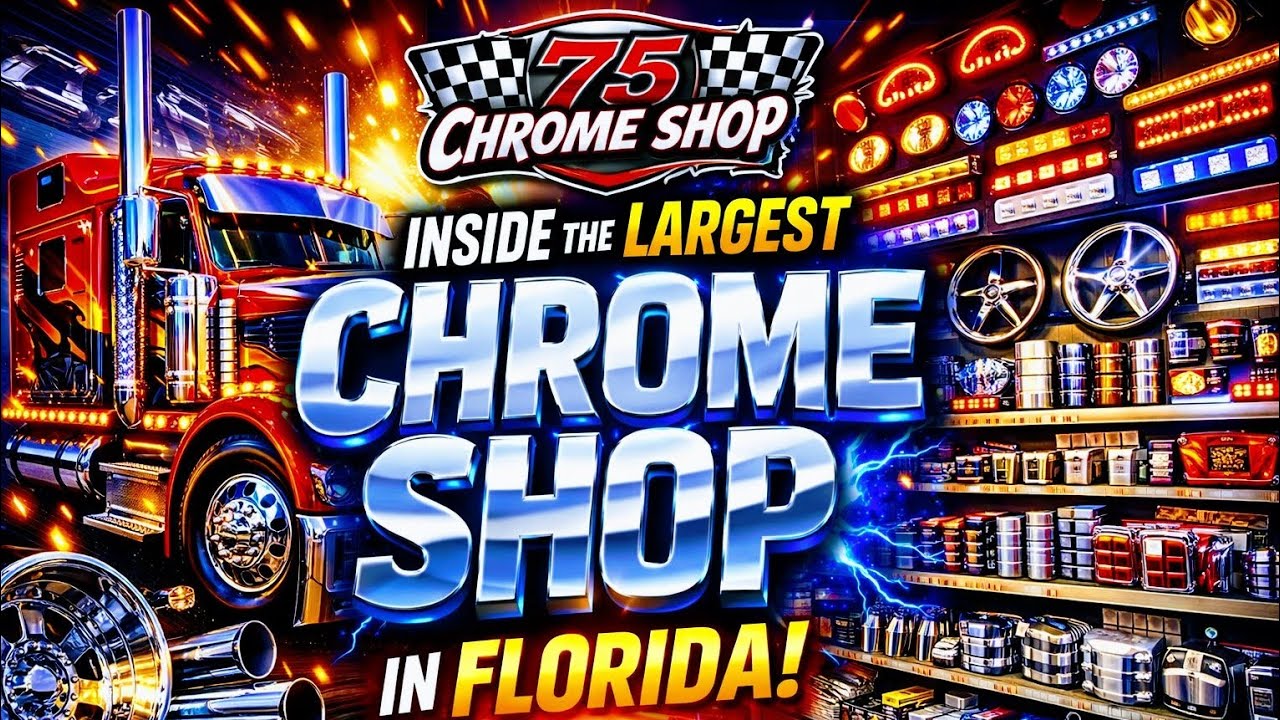 Florida's LARGEST Chrome Shop | DailyTours - YouTube