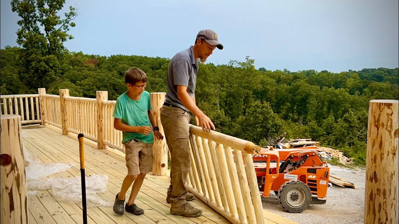Ozark Log Home Complete! Back to the Alaska Homestead - YouTube