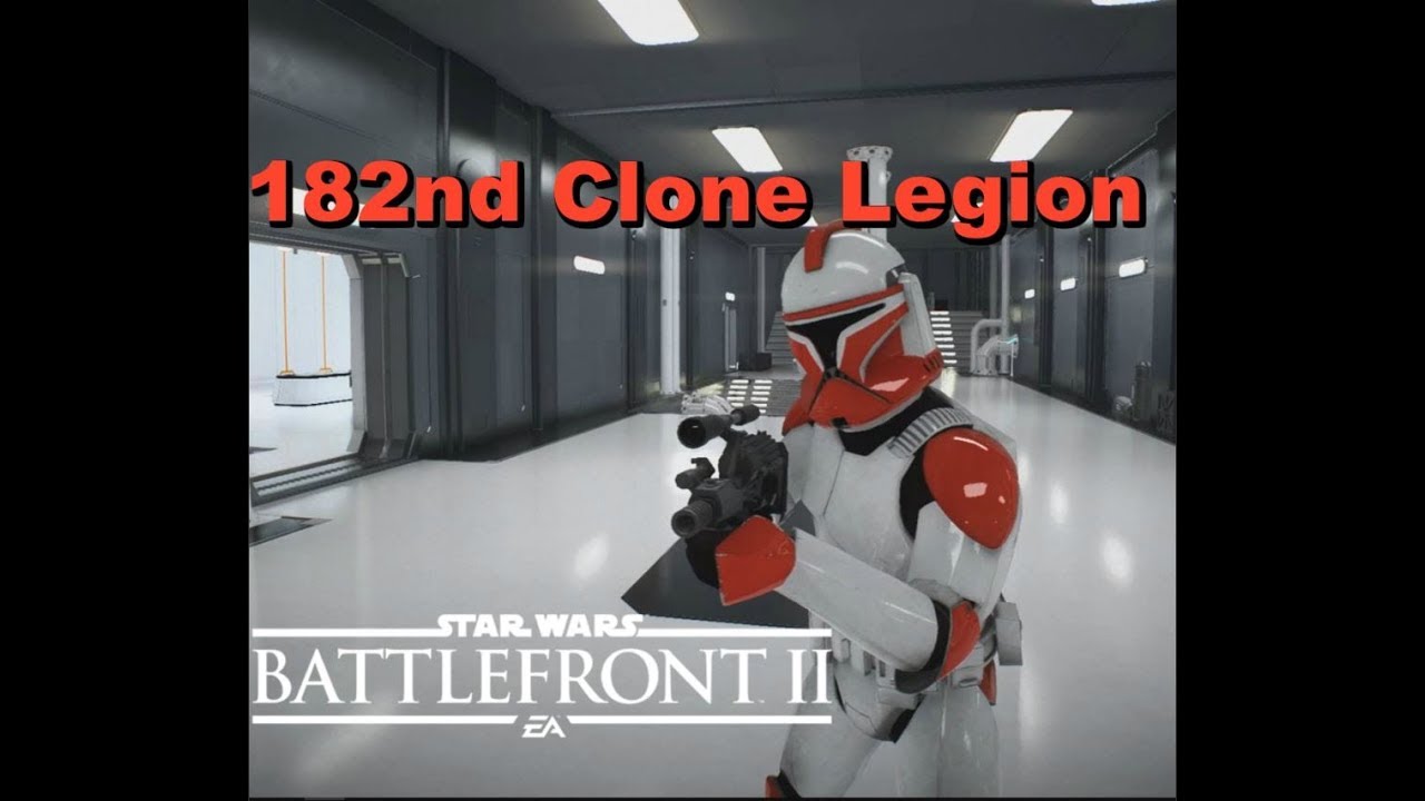 The 182nd Clone Legion Star Wars Battlefront 2 (pc mod) 4k - YouTube