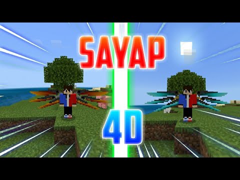 Cara memasang sayap 4D di Minecraft || MCBE Resource Pack - YouTube