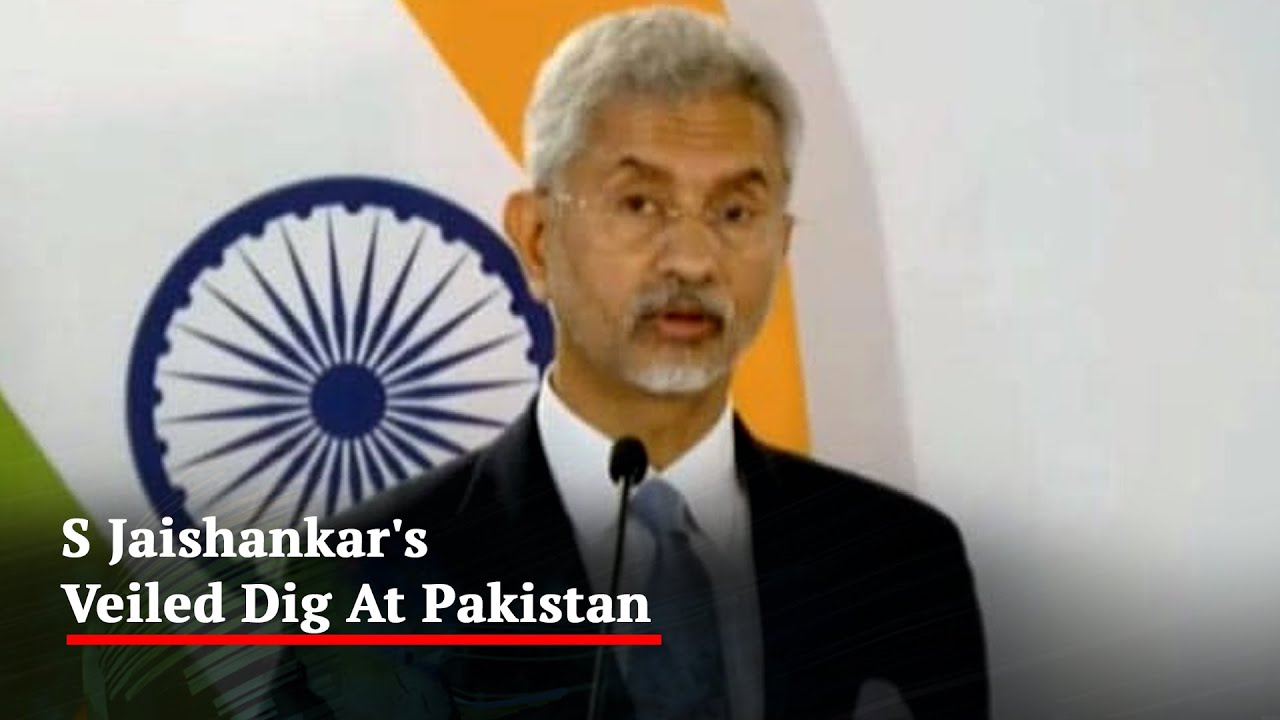"Terror Epicenter Located Close To India": S Jaishankar's Veiled Dig At ...