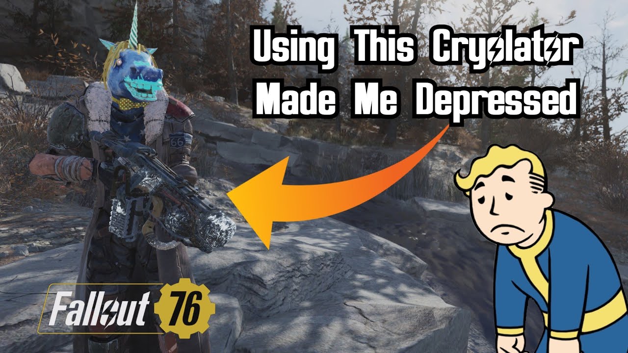 Quad Explosive Cryolator Made Me Depressed | Fallout 76 - YouTube