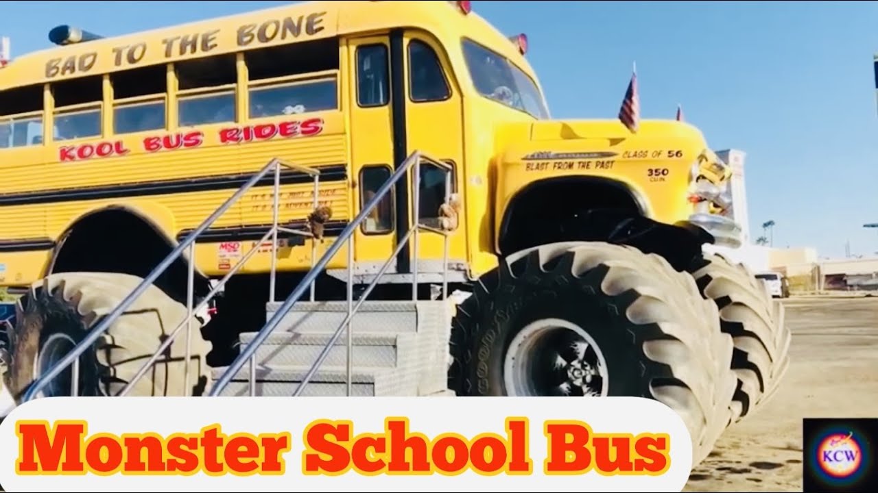 MONSTER School Bus｜School Bus｜MTA Bus｜Monterey Park Spirit Bus ...