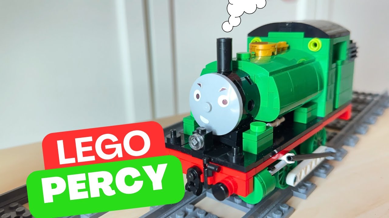 Cinders and Ashes : Lego Percy Rolls Down the Track - YouTube