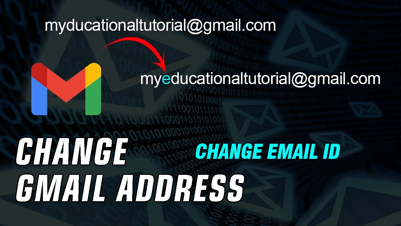 How To Change Gmail Address 2021 New Method - Email Change Tutorial ...