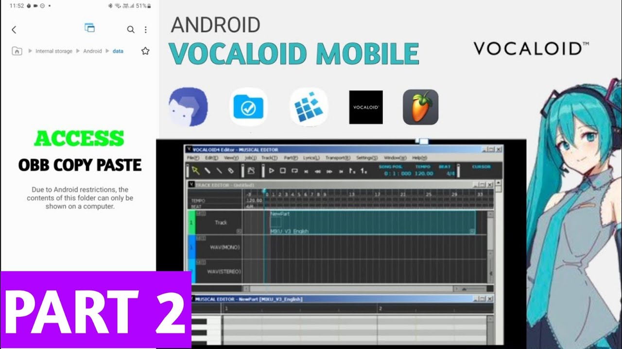 USE VOCALOID 4 MOBILE #vocaloid #vocaloid4 #voicebank #hatsunemiku #mobile #android #tutorial # ...