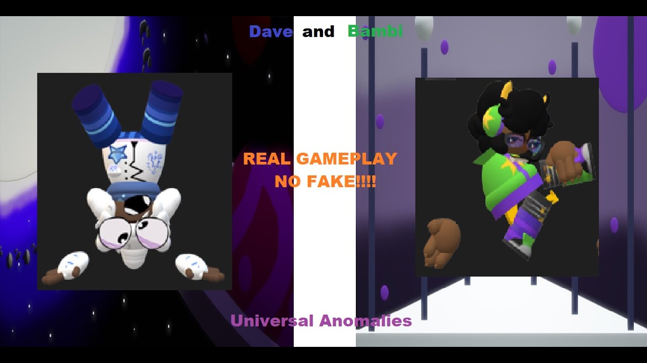 FNF Dave and Bambi : Universal Anomalies Beta 0.4 Gameplay! - YouTube