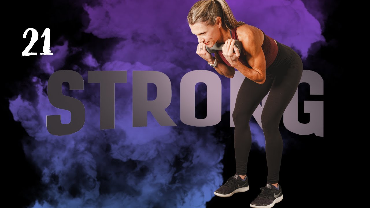 50 Minute Total Body & Power Workout | SWEAT - Day 21 - Be Fit Over 40 ...