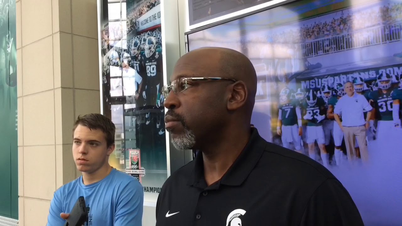 Michigan State assistant coach Harlon Barnett breaks down CB depth ...