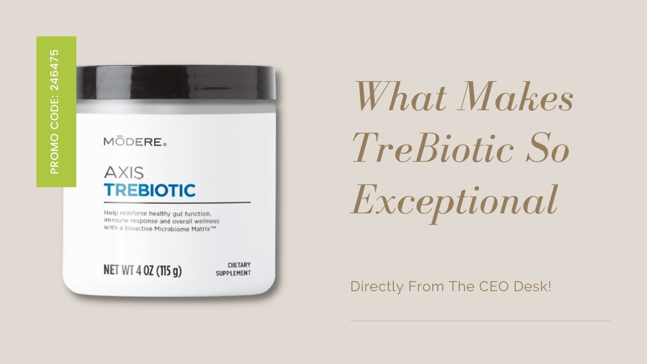 The New Biology of Wellness | Modere Axis TreBiotic | Healthy Bag - YouTube