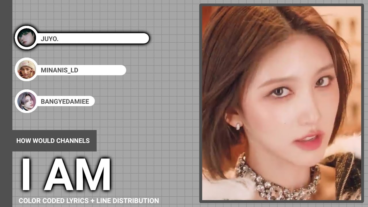 [HOW WOULD] CHANNELS - I AM | LINE DISTRIBUTION - YouTube