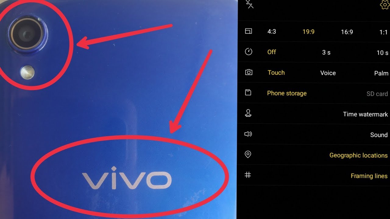 Vivo Phones | Important Camera Settings - YouTube