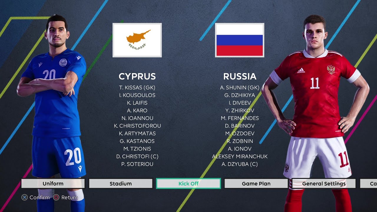 Cyprus vs Russia | GSP Stadium | FIFA World Cup Qualifier | UEFA - YouTube