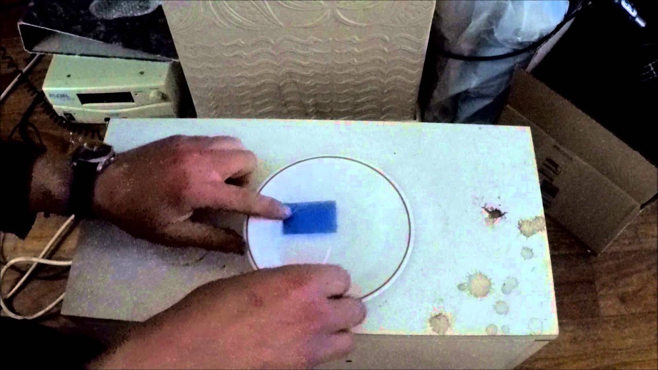 How to make a Makers Mark stencil - YouTube