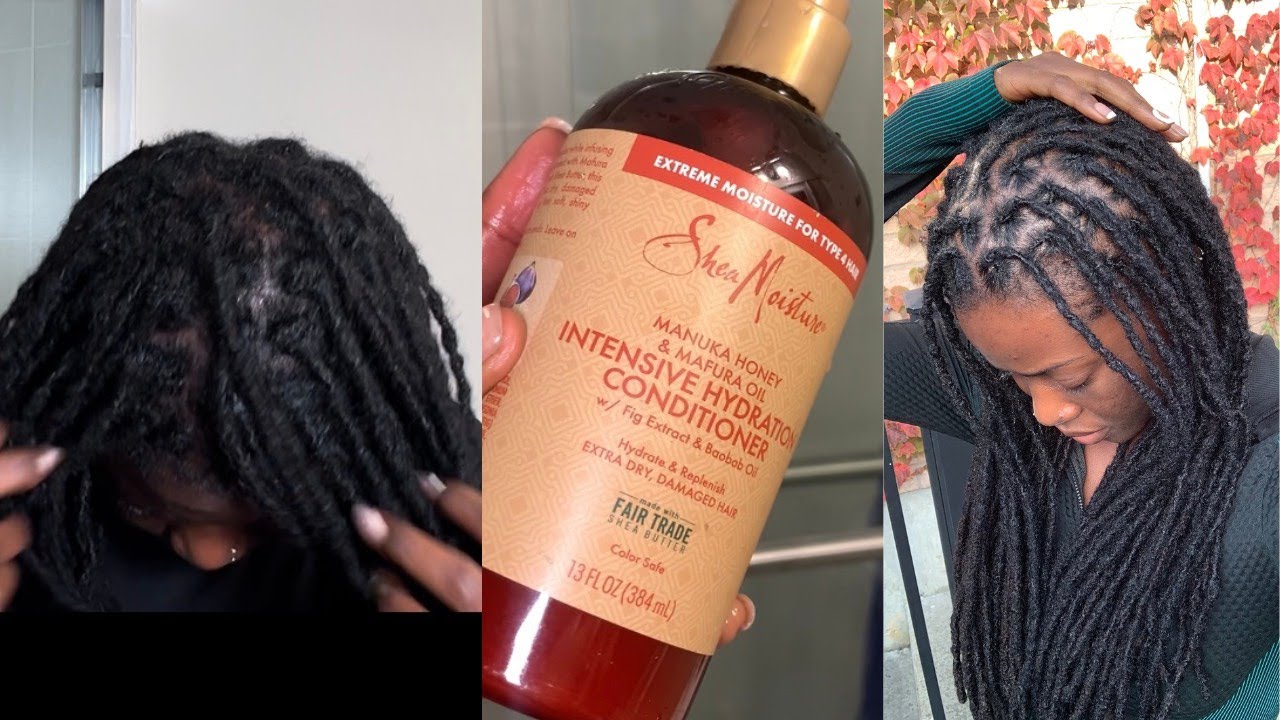 HAIR CARE ROUTINE|| DEEP WASH AND INTERLOCK(RETWIST) MY LOCS WITH ME # ...