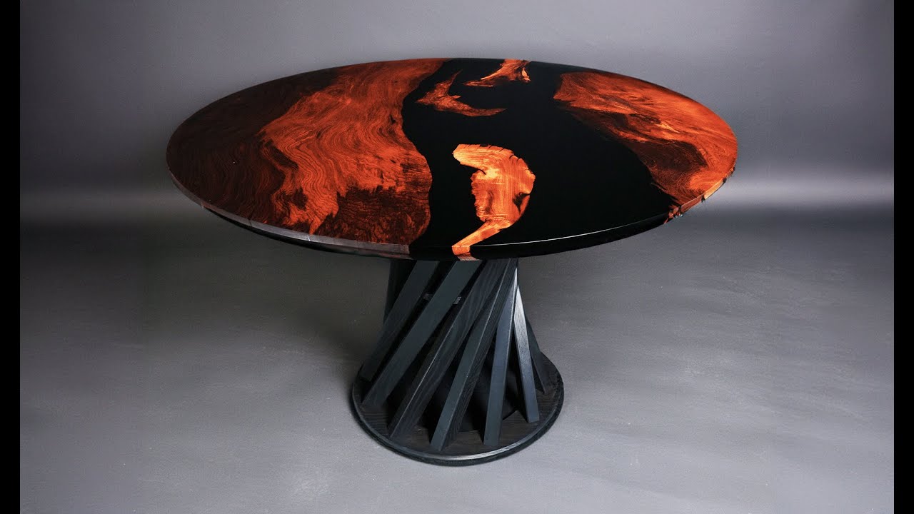 From Ancient Slab to Modern Dining Table - YouTube