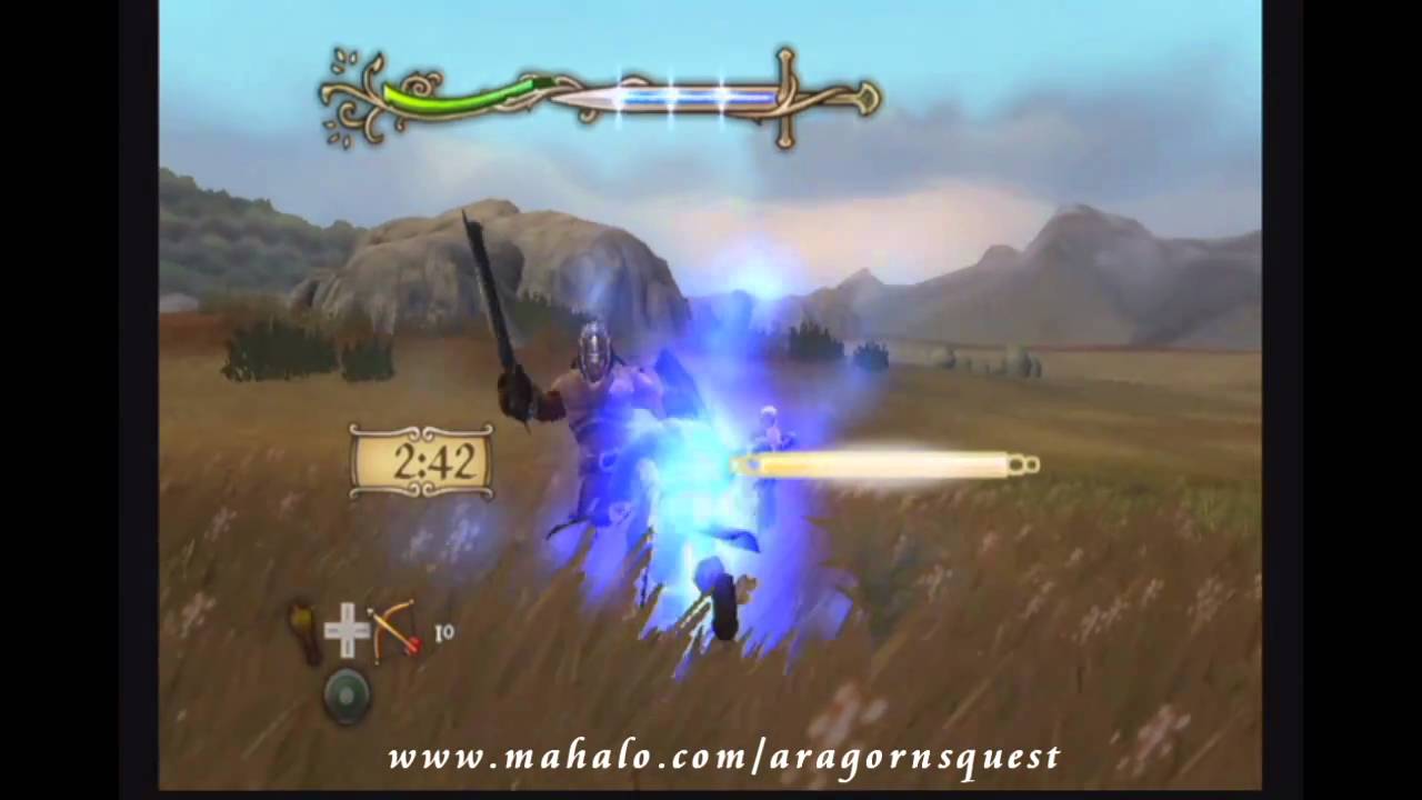 Lord of The Rings Aragorn's Quest Walkthrough Fangorn Forest pt 1 - YouTube