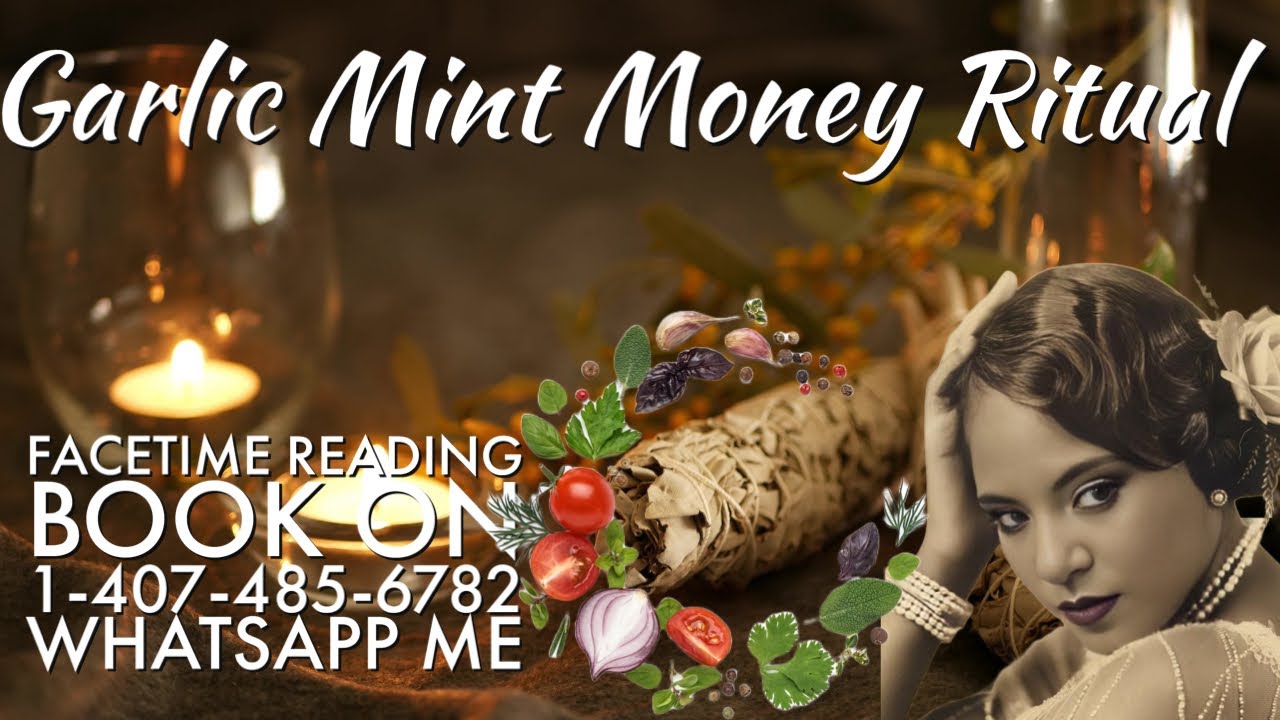 Garlic & Mint Money Ritual Video:50 #metaphysical #spirituality #money ...