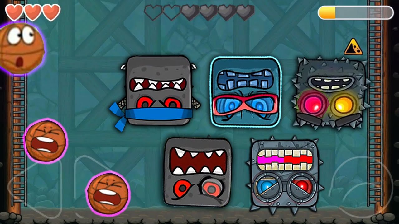 RED BALL 4 - BASKET BALL EPIC BOSS BATTLE ALL VOLUMES REVERSE GAMEPLAY ...