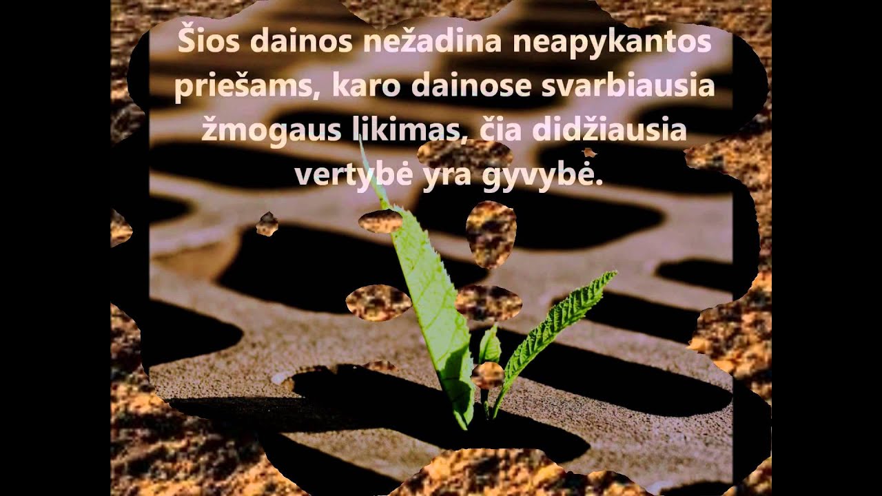 Karo dainos - YouTube